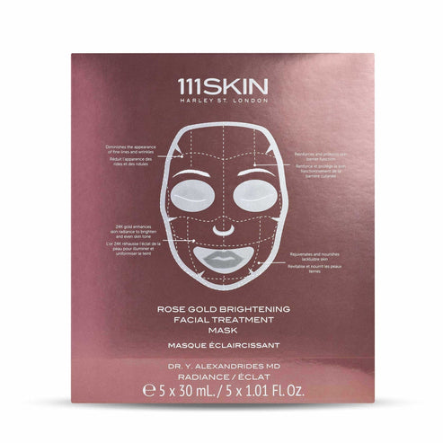 Rose Gold Brightening Facial Treatment Mask – 111SKIN